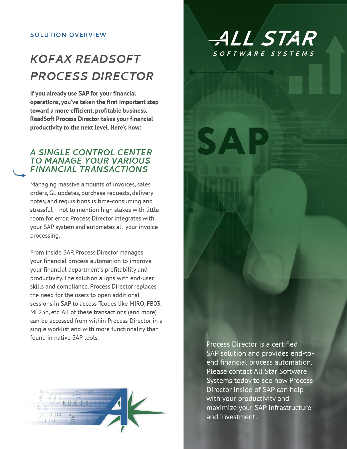 SAP Integration With Kofax ReadSoft Process Director | Integrate SAP